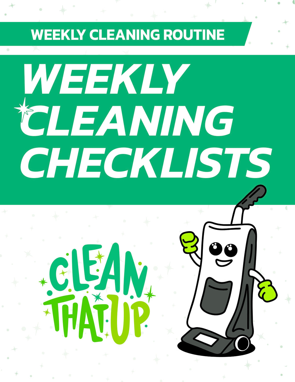Weekly Checklist Bundle (5 PDFs) – CleanThatUp
